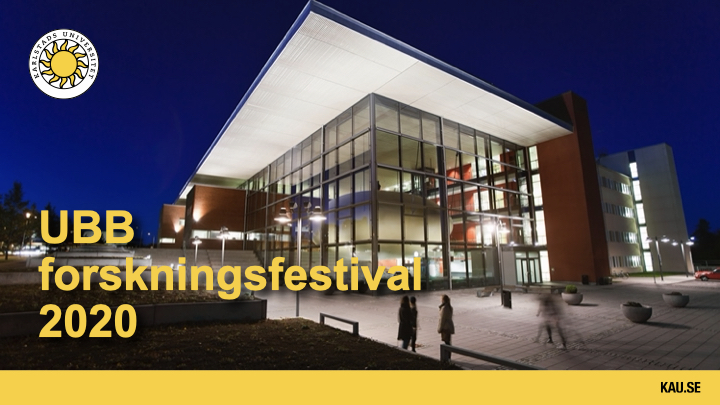 Pedagog Värmland | Video | UBB forskningsfestival 2020